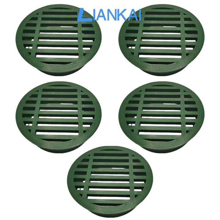LIANKAI Round Flat Drain Cover 3 Inch and 4 Inch PVC Grid for For ...