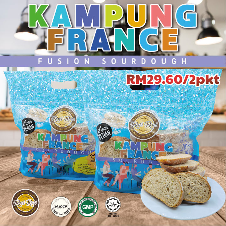 Roti Roti - Kampung France Fusion Sourdough x 2pkts | Lazada