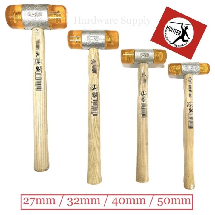 Hunter Plastic Mallet Hammer Orange 27mm 32mm 40mm 50mm | Lazada
