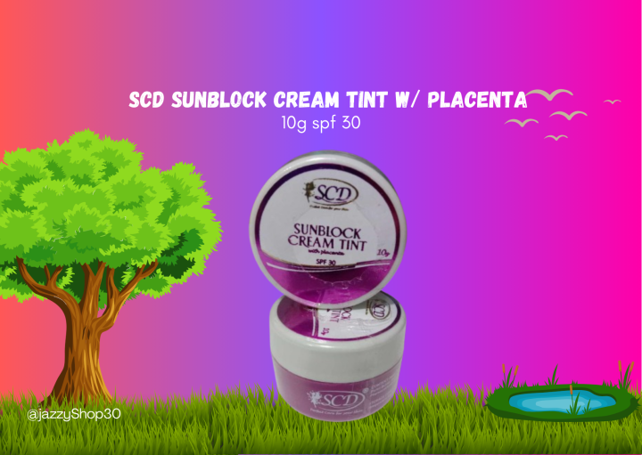 BEST SELLER ORIGINAL SCD Sunblock Cream Tint with Placenta SPF 30 10g ...