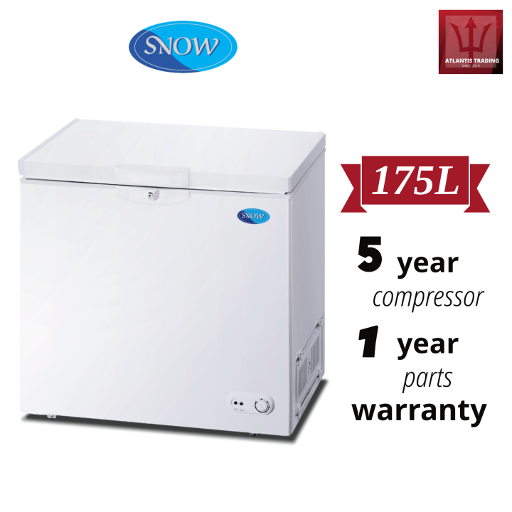 SNOW SOLID DOOR CHEST FREEZER 175L BD(W)-185 | Lazada
