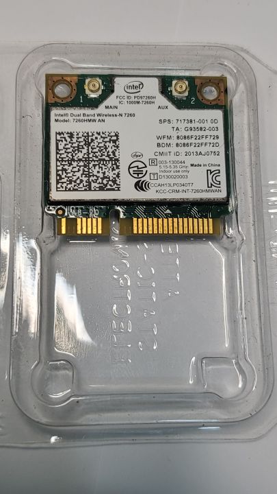 Intel WIFI Card - Dual-Band N-7260 - USED (!) | Lazada.co.th