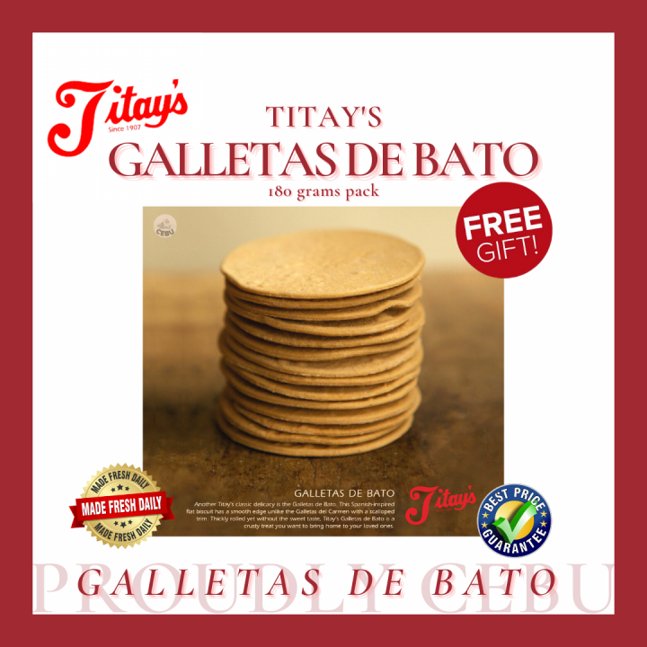 Titay's Galletas De Bato of Cebu | Classic Biscuits from Liloan| Best ...