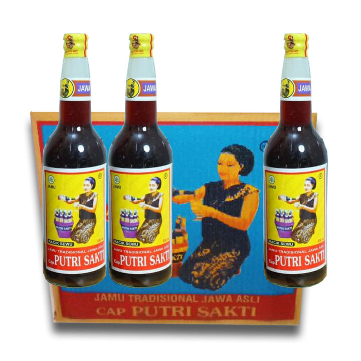 Jamu Jawa Asli Putri Sakti 650ml 12 Botol Ready Stock | Lazada