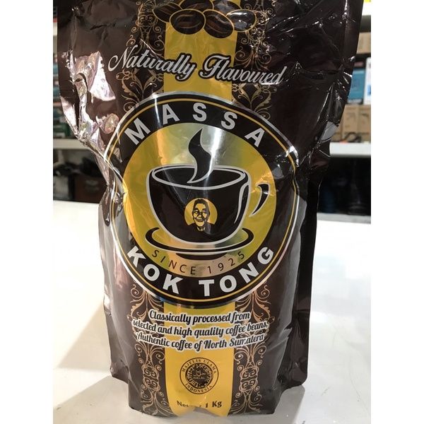 Kopi Massa Kok Tong 1kg / Kopi Hitam Asli Siantar / Kopi Bubuk Gilingan ...