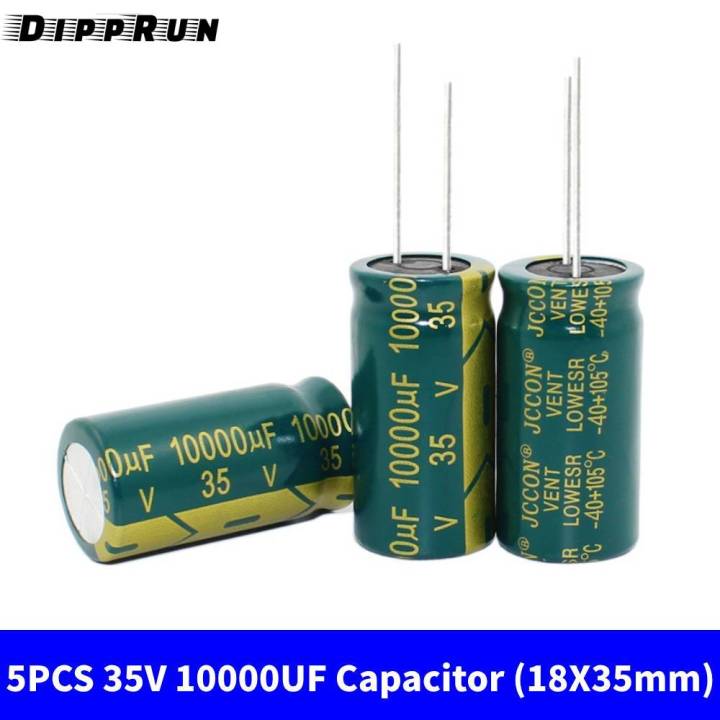 High Capacitance Power Capacitor Panasonic HA Series 35V 10000uF ...