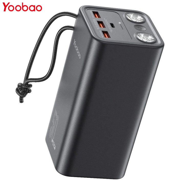 Sạc Dự Phòng Yoobao 50000mAh Sạc Nhanh PD 20W Có Đèn Pin Chiếu Sáng ...