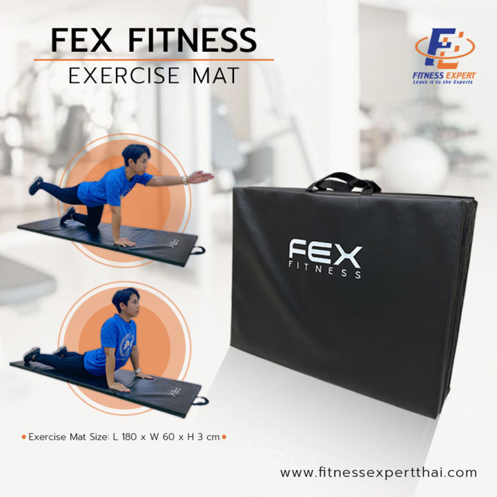 FEX fitness - Exercise Mat เบาะรองออกกำลังกาย | Lazada.co.th