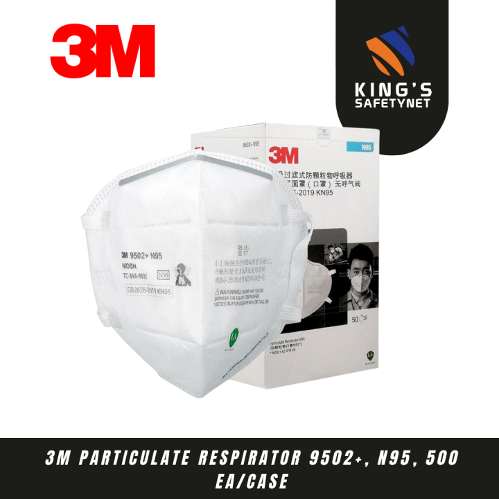 3M Particulate Respirator 9502+, N95 | Lazada PH
