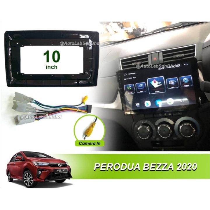 Android Player Casing 10 inch Perodua Bezza 2020 - 2021 (with Socket ...