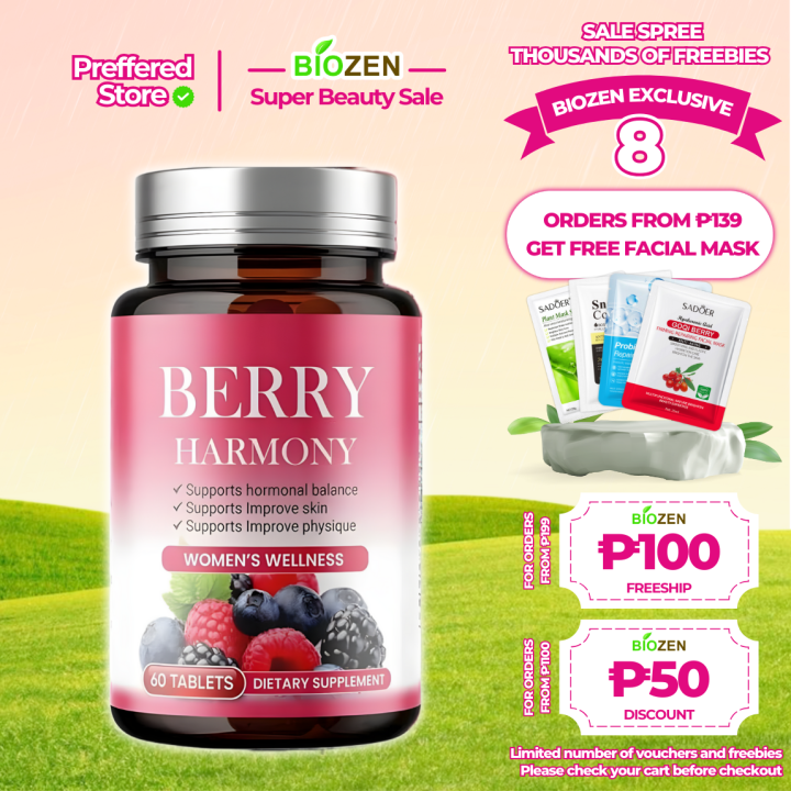 Berry Harmony - Balance Female hormones tablet SAFE & EFFECTIVE ...