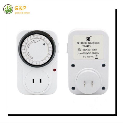 24 Hours Mechanical Electrical Plug Program Timer Switch Energy Saver | Lazada PH