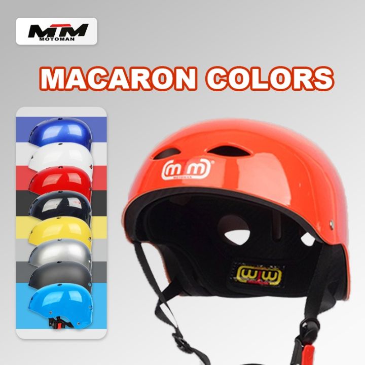 MTM Helmet NutShell Helmet Open Face Motorcycle and Bike Helmet ...