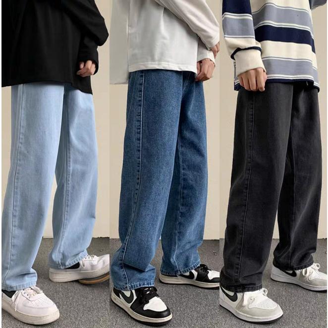 New Arrival High Quality Maong Pants Baggy pants For MenStraight Cut ...