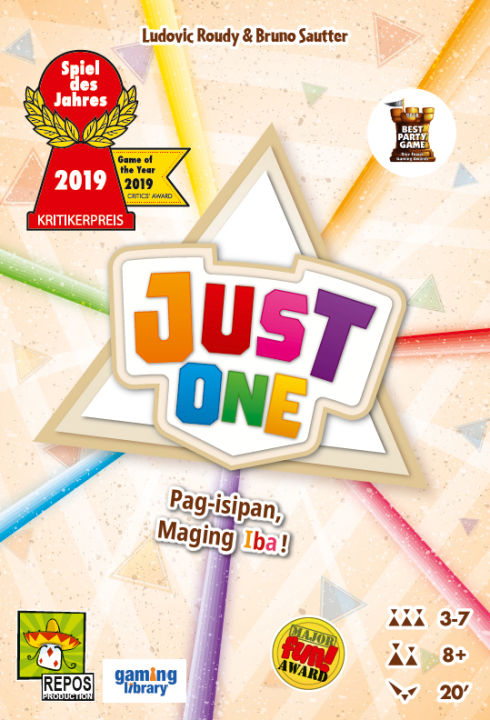 Just One Philippine Edition Party Word Board Game | Team Building With ...