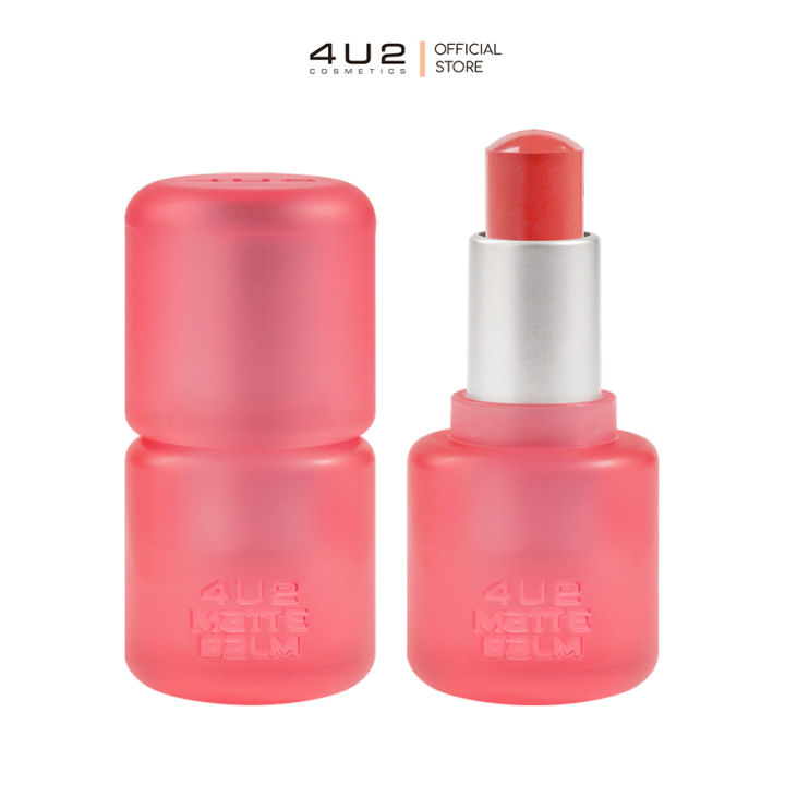4U2 MATTE BALM LIPSTICK - ลิปบาล์มแมท | Lazada.co.th