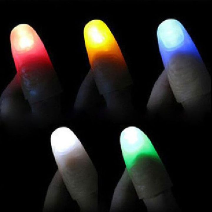 JAV5134 Dancing Appearing Light Super Bright Finger Lights Close Up ...