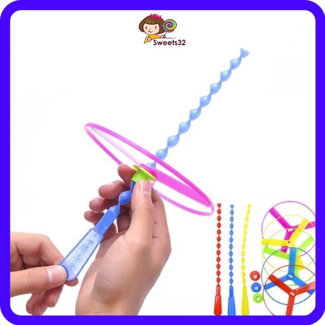 Kipas Berpusing/Flying Disk Fairy flying gliders 40pcs 飞天仙子 | Lazada