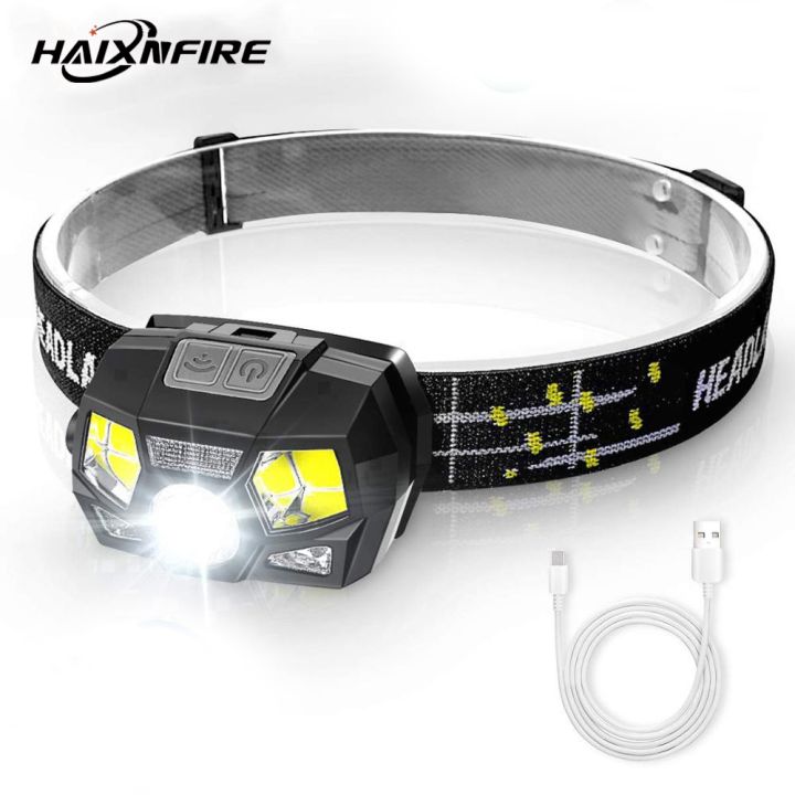 Haixnfire HP19 Powerful Ultra-Bright LED Rechargeable Human Motion ...