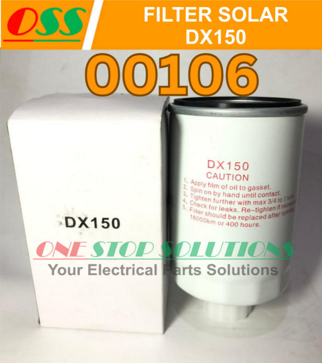 FILTER SOLAR DX-150 FUEL FILTER DX150 DX 150 | Lazada Indonesia