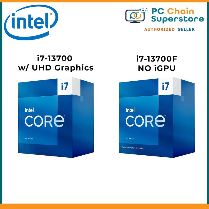 Intel Core i7-13700 / i7-13700F 13th Gen Desktop Processor 16 cores ...