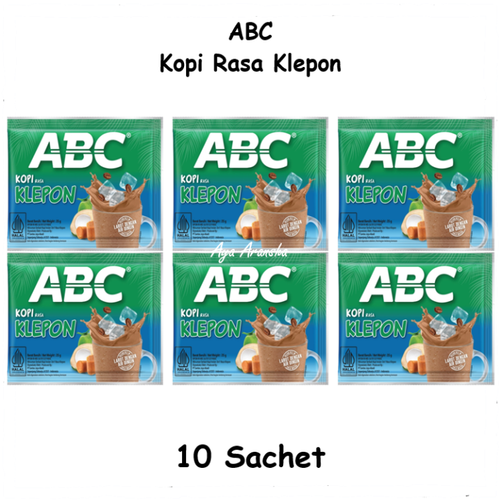 ABC I Kopi Rasa Klepon I 10 Sachet | Lazada Indonesia