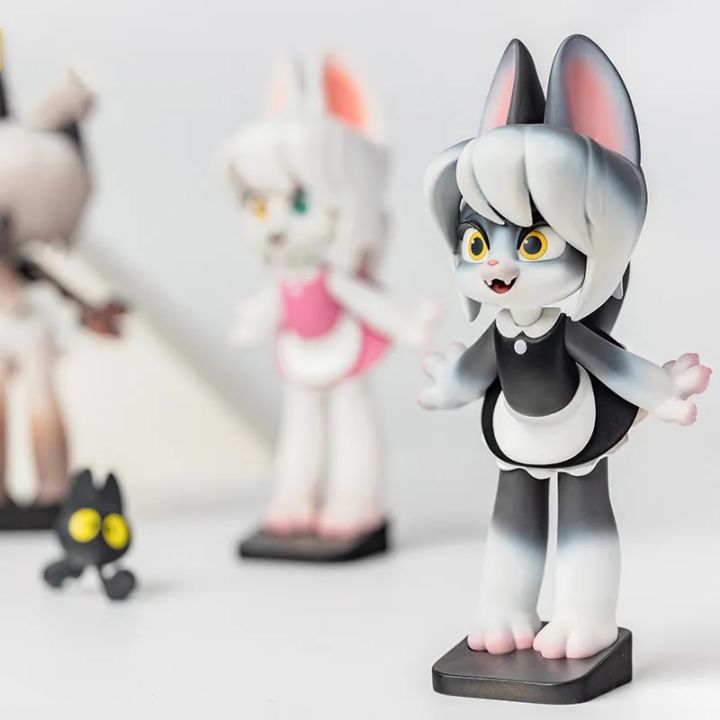 Maidservant Cat Blind Box Toys Anime Action Box Figure Caja Misteriosa ...