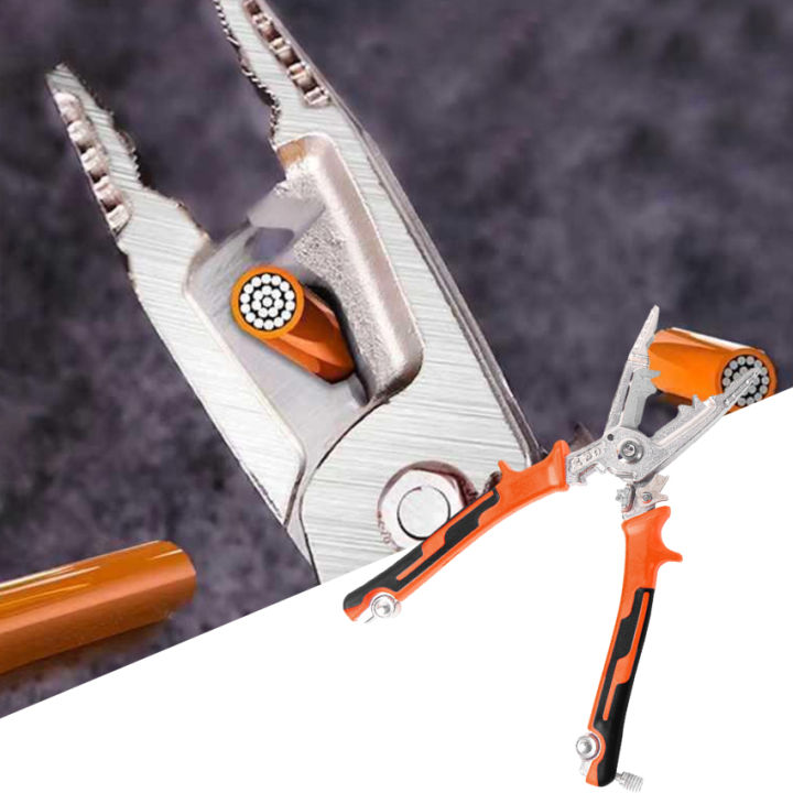 Heavy-Duty Universal Wire Stripper Cable Cutter, C-RV Multifunctional ...