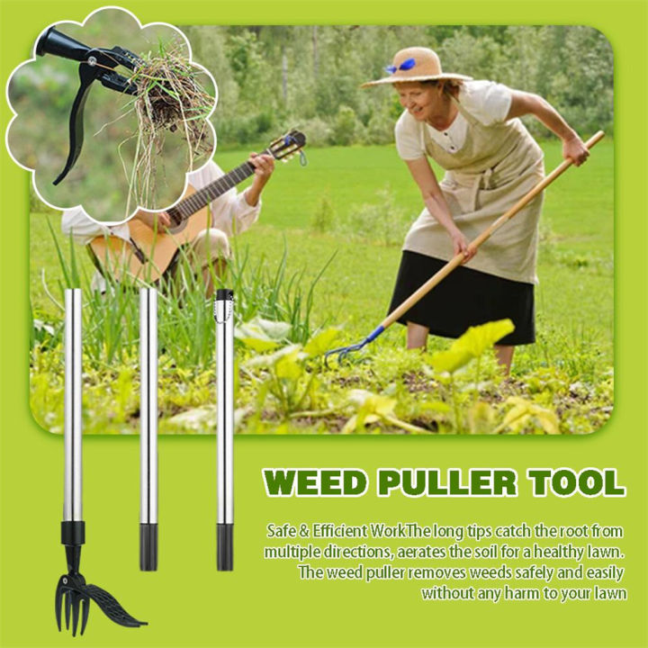 Manual Weeder Tool Anti-slip Claws Saving Time No Bending Weeding ...
