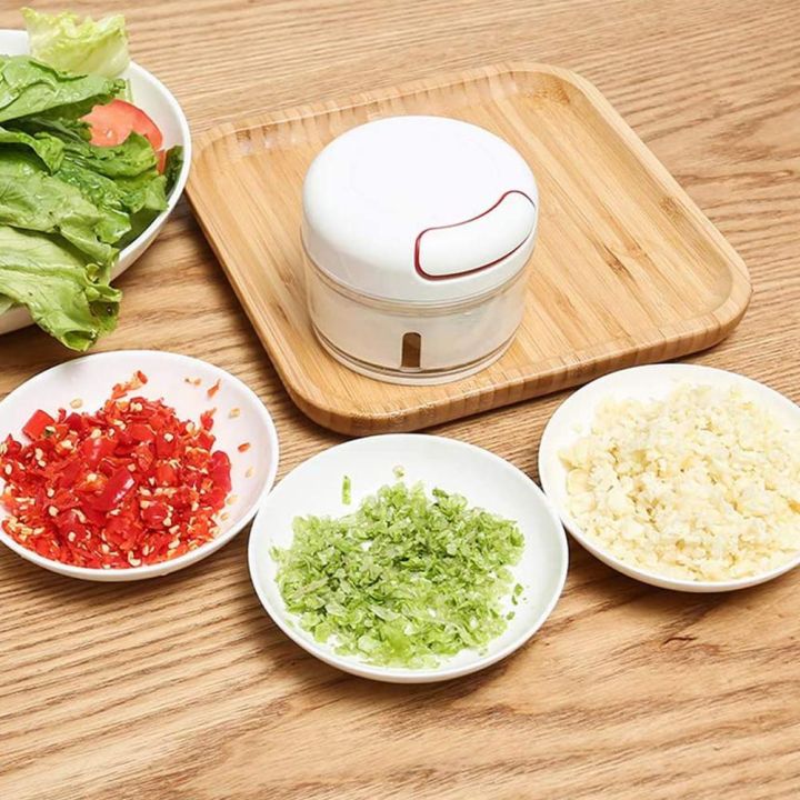Chopper Pull String Vegetable Chopper Vegetable Fruit Twist Shredder ...