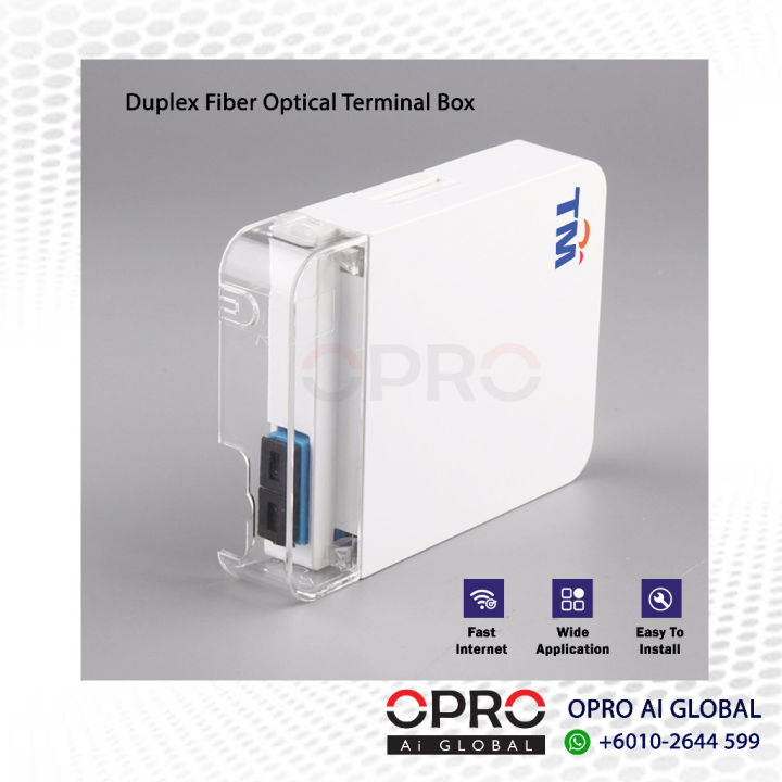 [Duplex] FTTH Fiber Optic Terminal Box / Junction Box / Fiber Optic ...