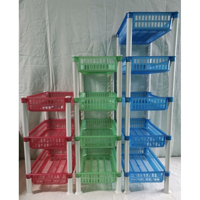 Plastic Large Utility Rack 3/4/5 Layers | Lazada PH