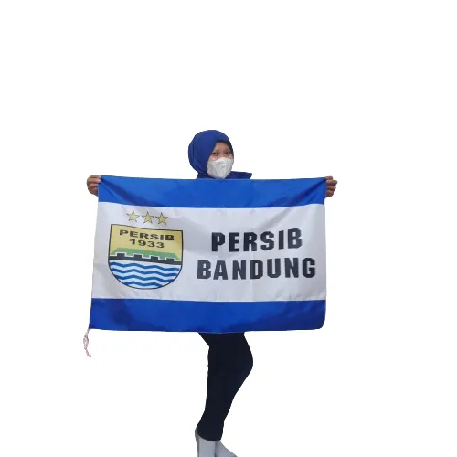 BENDERA PERSIB BANDUNG NEW KOMBINASI HORISONTAL 60X90CM | Lazada Indonesia