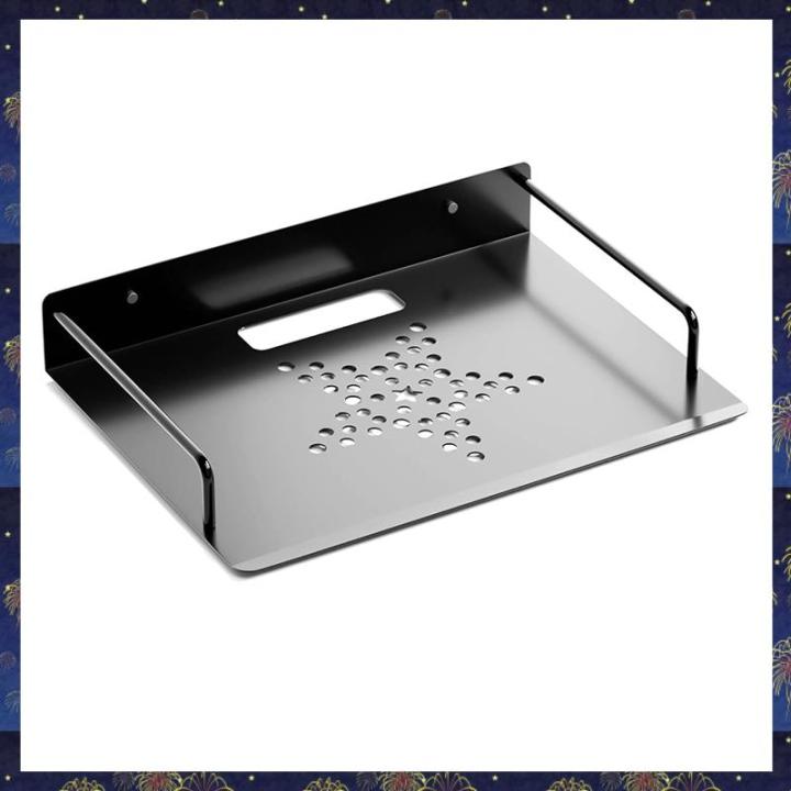 (QTAS) Projector Shelf, Floating Entertainment Center Shelves, Shelf ...