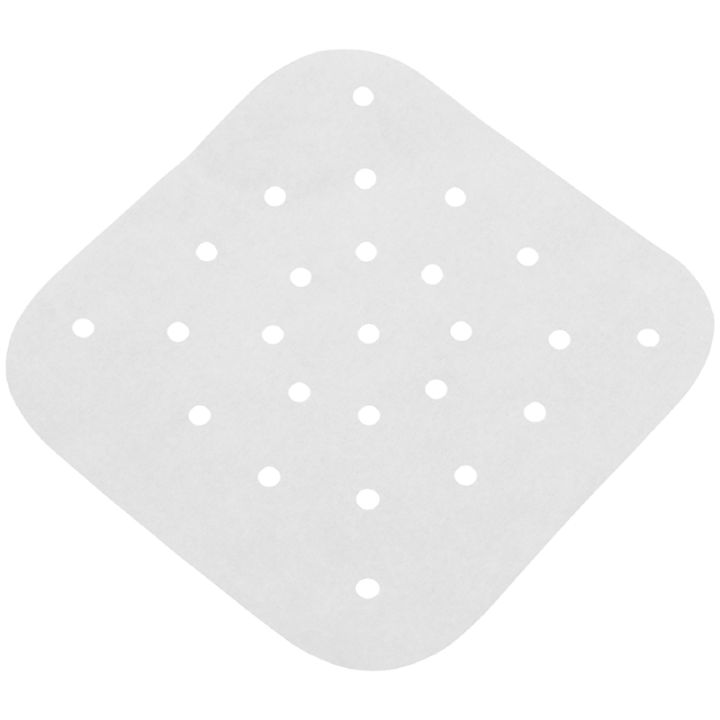 (EWFP) 100Pcs Air Fryer Parchment Paper Perforated Unbleached Square ...