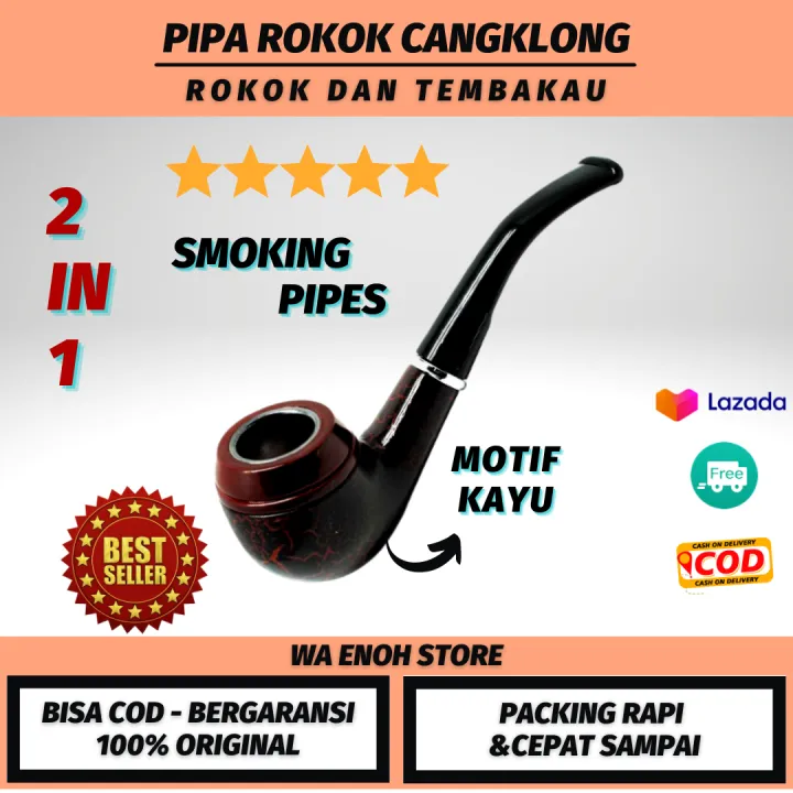 [LANGSUNG KIRIM] Pipa Rokok Cangklong Murah Unik Original TERLARIS ...