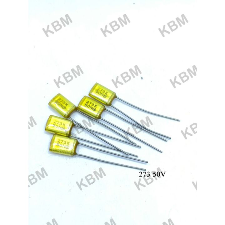 Capacitor (คาปาซิเตอร์) C273(0.027) 50V 100V 250V 630V | Lazada.co.th