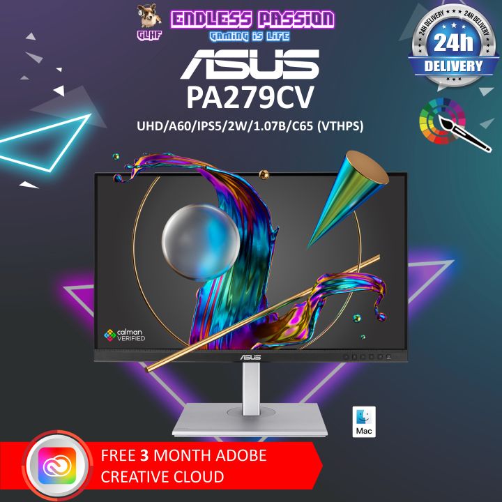 ASUS ProArt Display PA279CV Professional Monitor | Lazada Singapore
