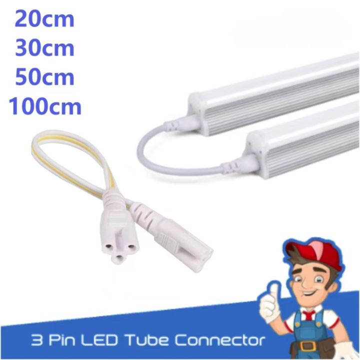 24H Delivery T5 T8 20CM 30CM 50CM 100CM LED Tube Connecting Fluorescent ...