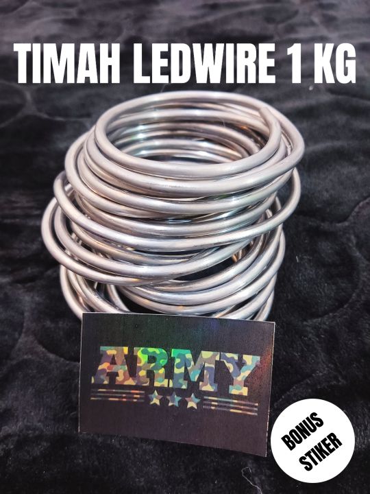 TIMAH LIDI 4.3 MM PER 1 KG - TIMAH LEADWIRE MANUAL / TIMAH LIDI LUNAK ...