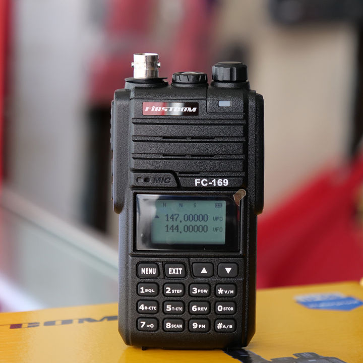 FIRSTCOM FC-169 VHF วิทยุสื่อสาร ตัวเล็ก สองช่อง กันน้ำ ใช้งานง่าย ...
