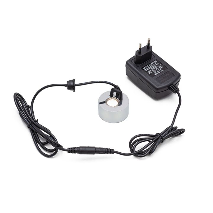 400mL/H Aluminum Ultrasonic Mini Mist Maker Fogger Air Humidifier ...