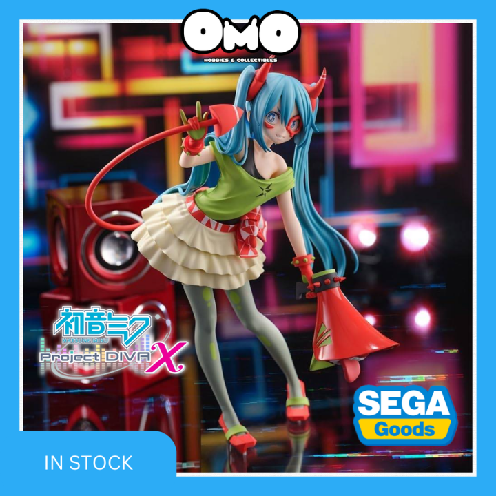 Sega Hatsune Miku -Project DIVA- FiGURiZM Hatsune Miku (DE:Monster T.R ...