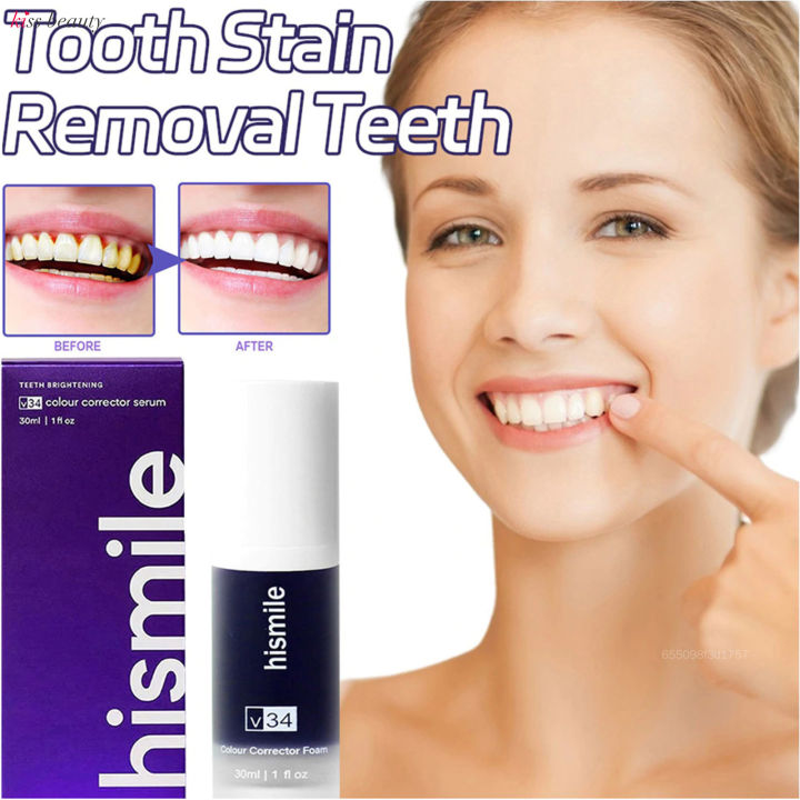 Whitening Toothpaste Foam Remove Stains & Improves Teeth Toothpaste for ...