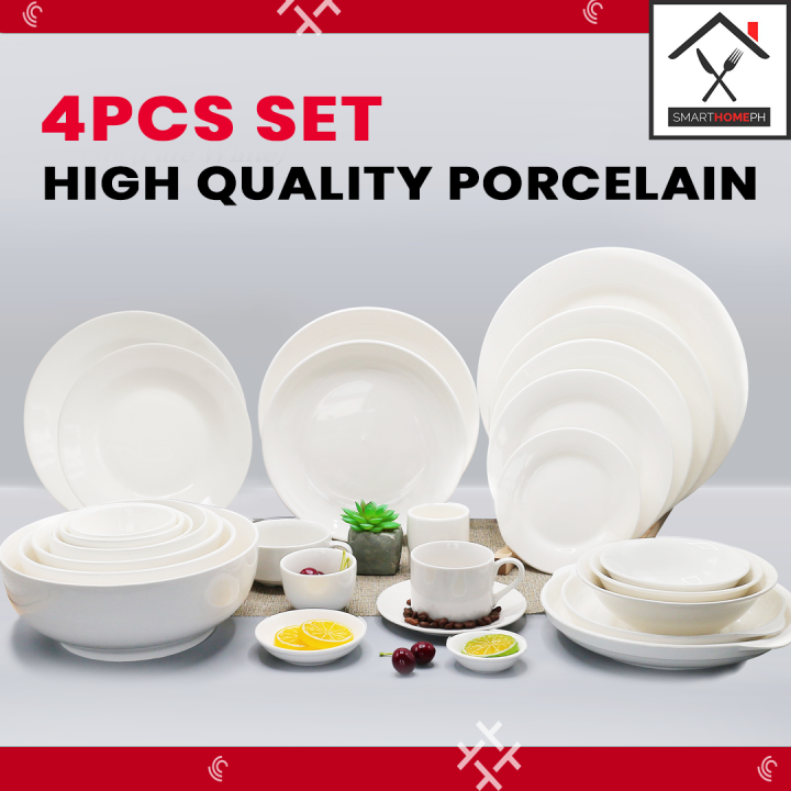 Porcelainware High Quality (HQ) White Porcelainware Bowls Plates Saucer ...