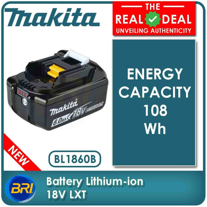 MAKITA BL1860B Battery Lithium-ion 18V LXT | Lazada PH