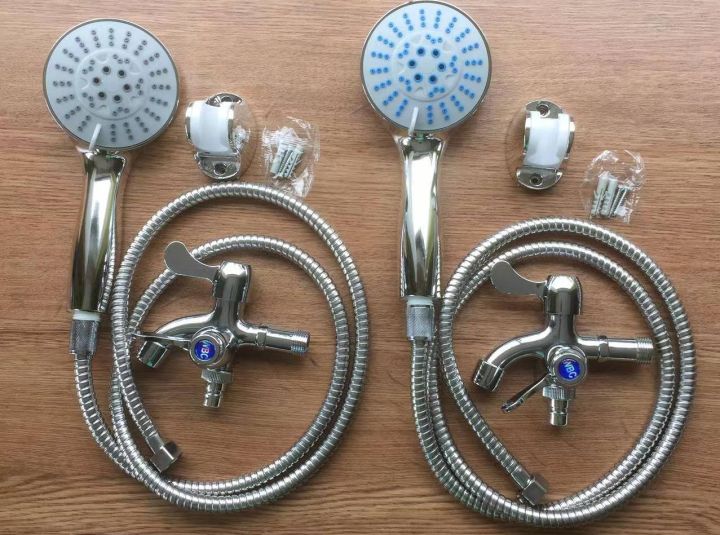 Shower set Chrome materials / Plastic materials High pressure shower ...