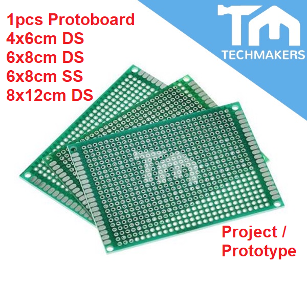PCB Board Single/Double Sided Protoboard Breadboard Universal Project ...