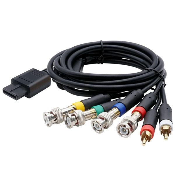 RGB/RGBS Cable for N64 SFC SNES NGC Video Consoles Composite Cable with ...