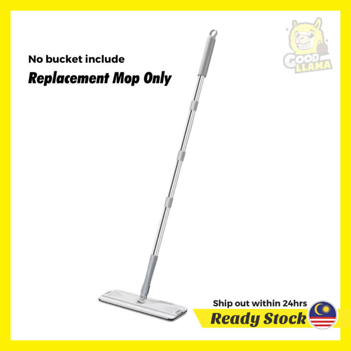 (Replacement Mop Only) 2in1 Self Cleaning Magic Mop Set Scratch Flat ...